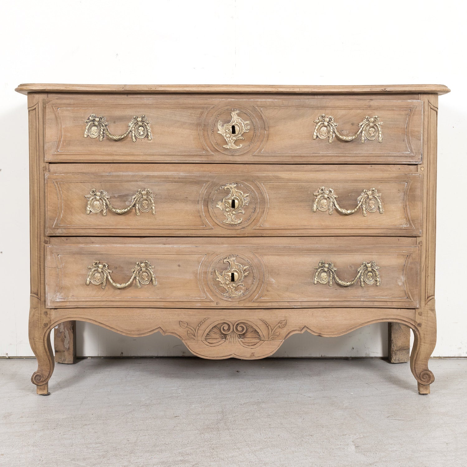 SOLD RT Louis XV Bleached Walnut Commode – Lolo French Antiques